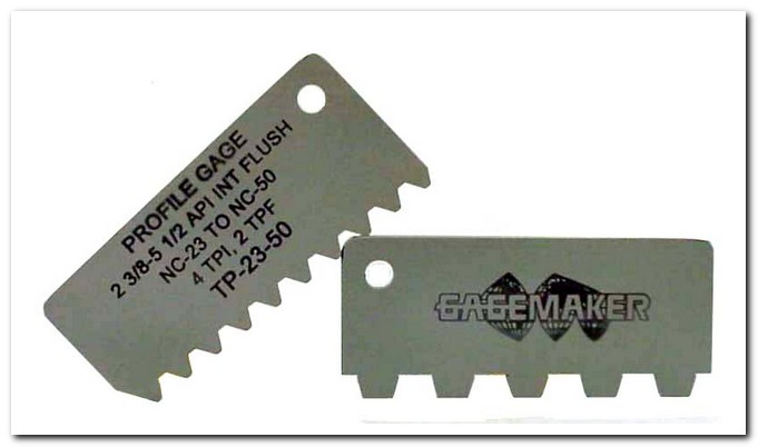 Thread Profile Gages-We distribute complete line of Gagemaker Products ...